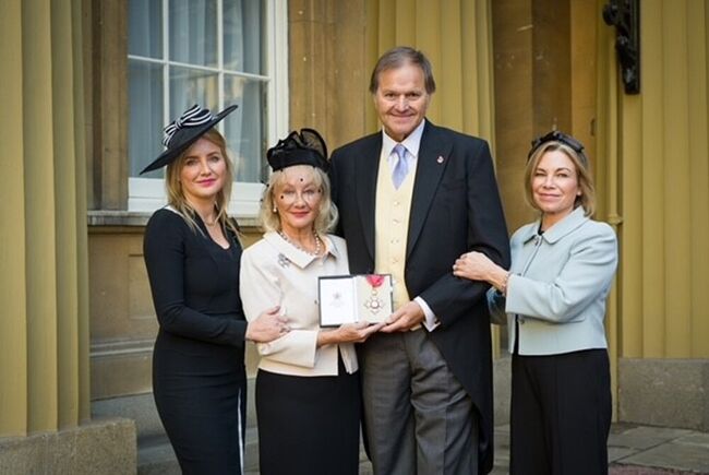 Former Fund Chairman collects CBE for voluntary service to RAF Family ...