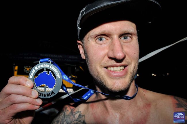 Fund Ambassador Luke Wigman completes World Marathon Challenge | RAF ...